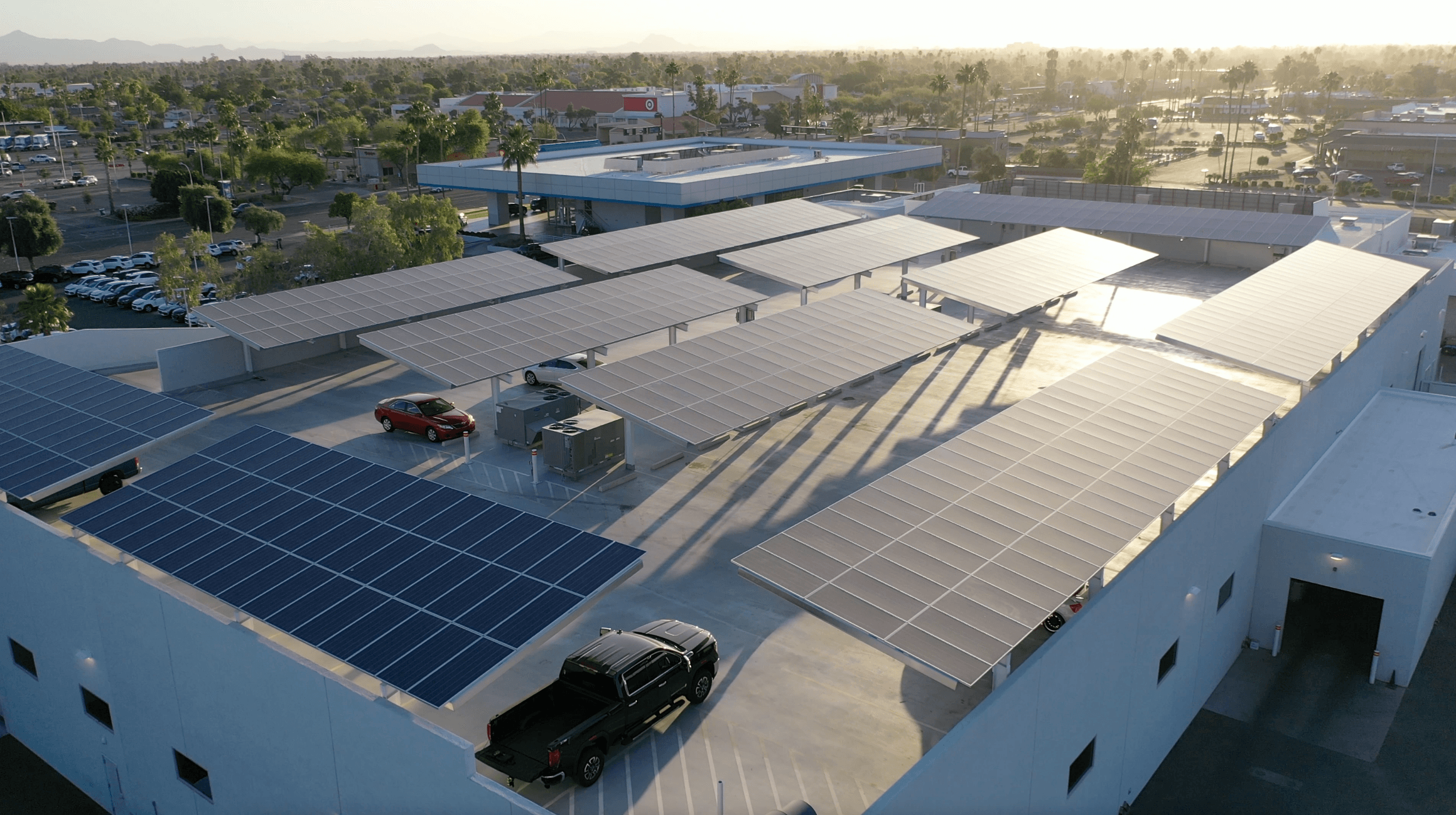 Chapman Chevrolet's 275kW Solar Carport Installation Details